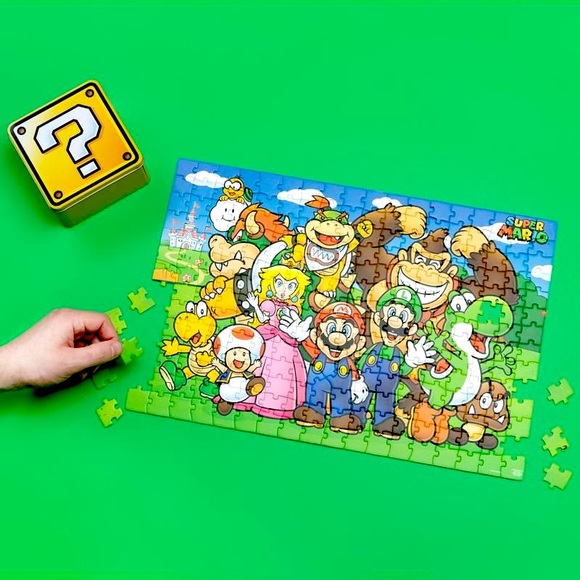 Nintendo | Toys | Super Mario Puzzle In A Collectors Tin | Poshmark